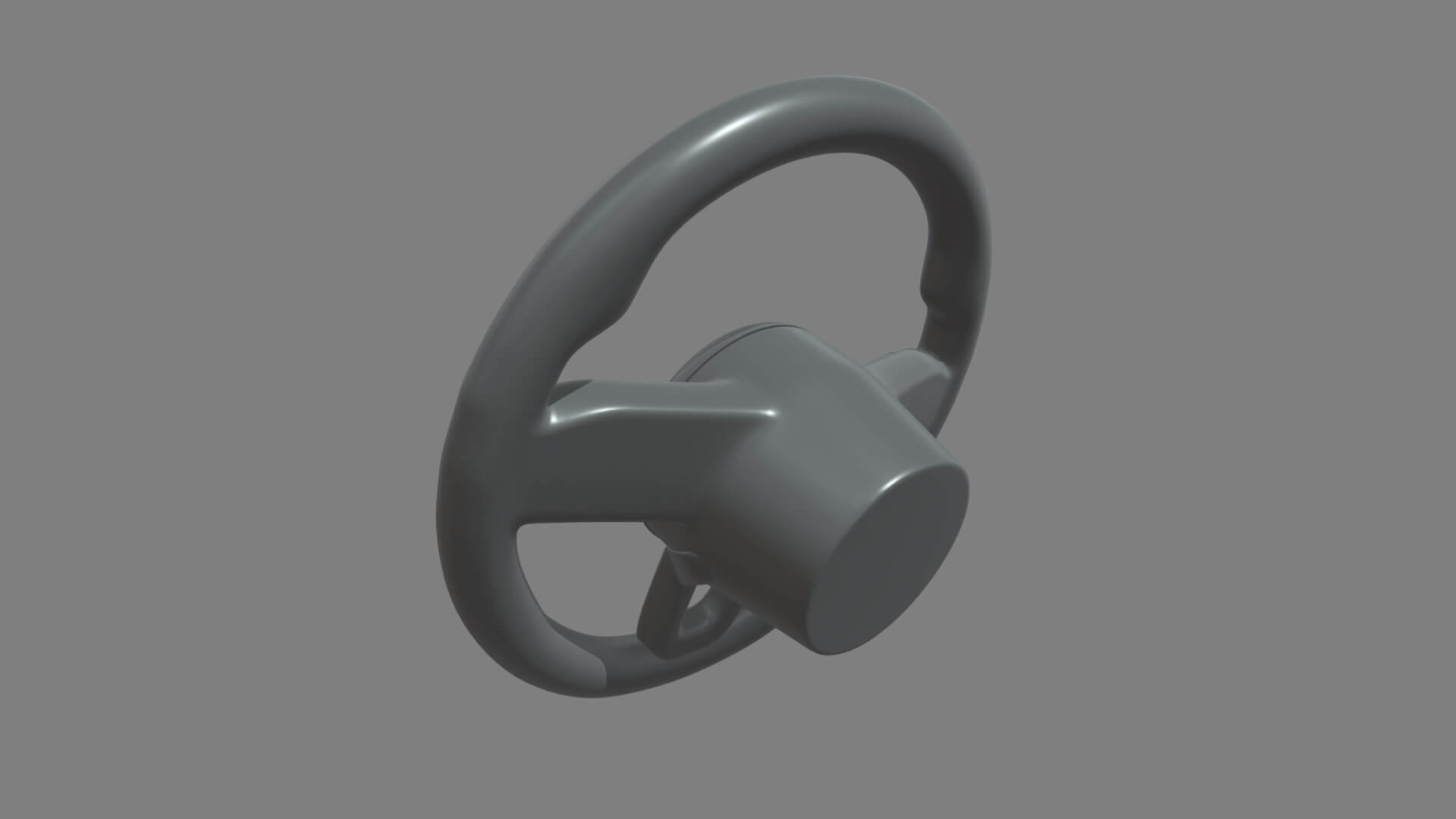 Steering Wheel Sport Car 04 - 3D Print Model by ViperJr3D
