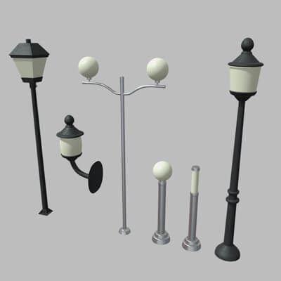 3D Models | Street Elements | Lights | RenderHub