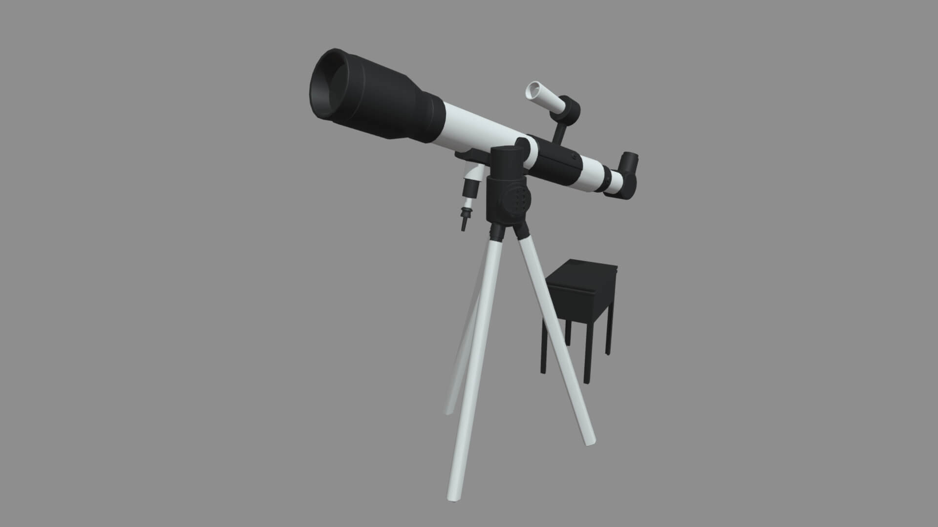 Telescope Kit Set Astronomy - 3D Model by ViperJr3D