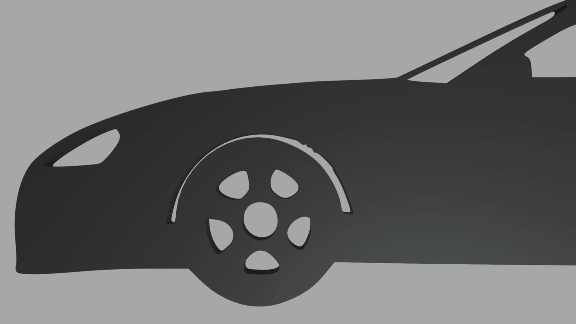 Toyota Supra MK4 Key Ring - 3D Model by ViperJr3D