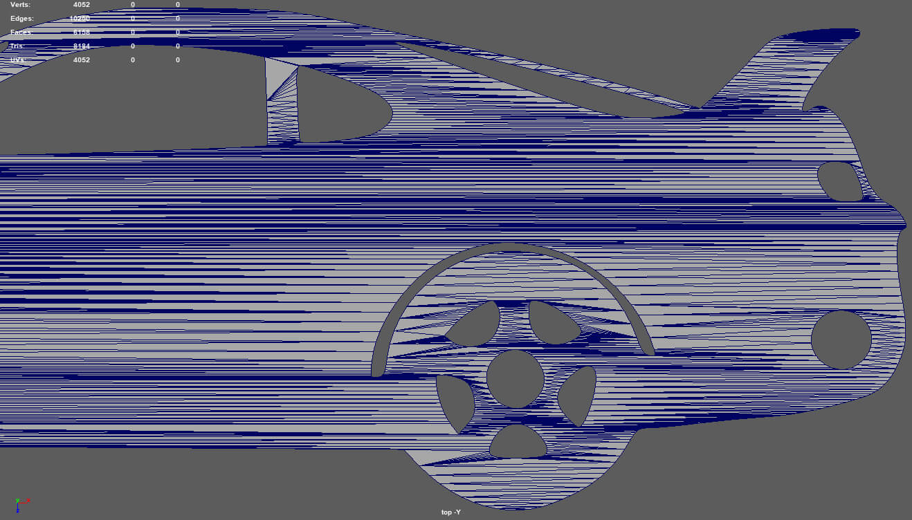 Toyota Supra MK4 Key Ring - 3D Model by ViperJr3D