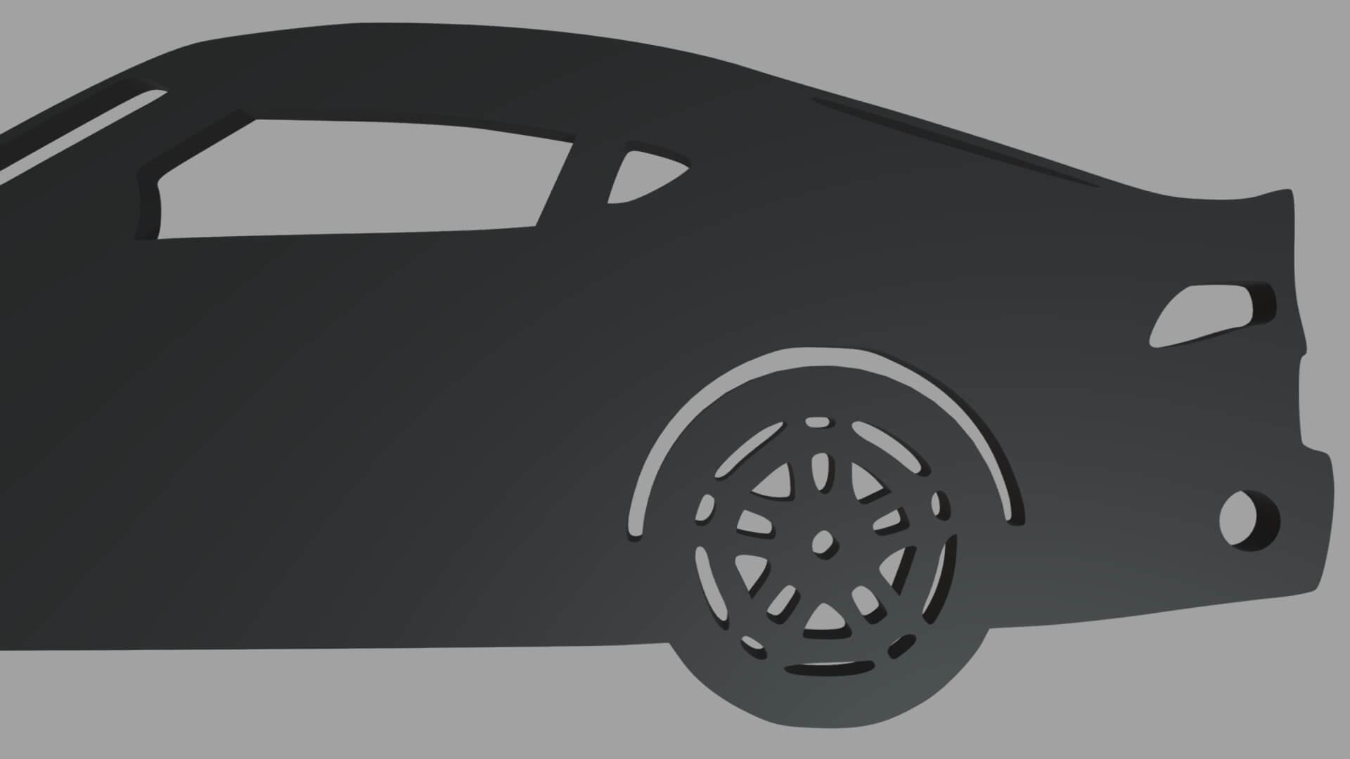 Toyota Supra MK5 Key Ring - 3D Print Model by ViperJr3D