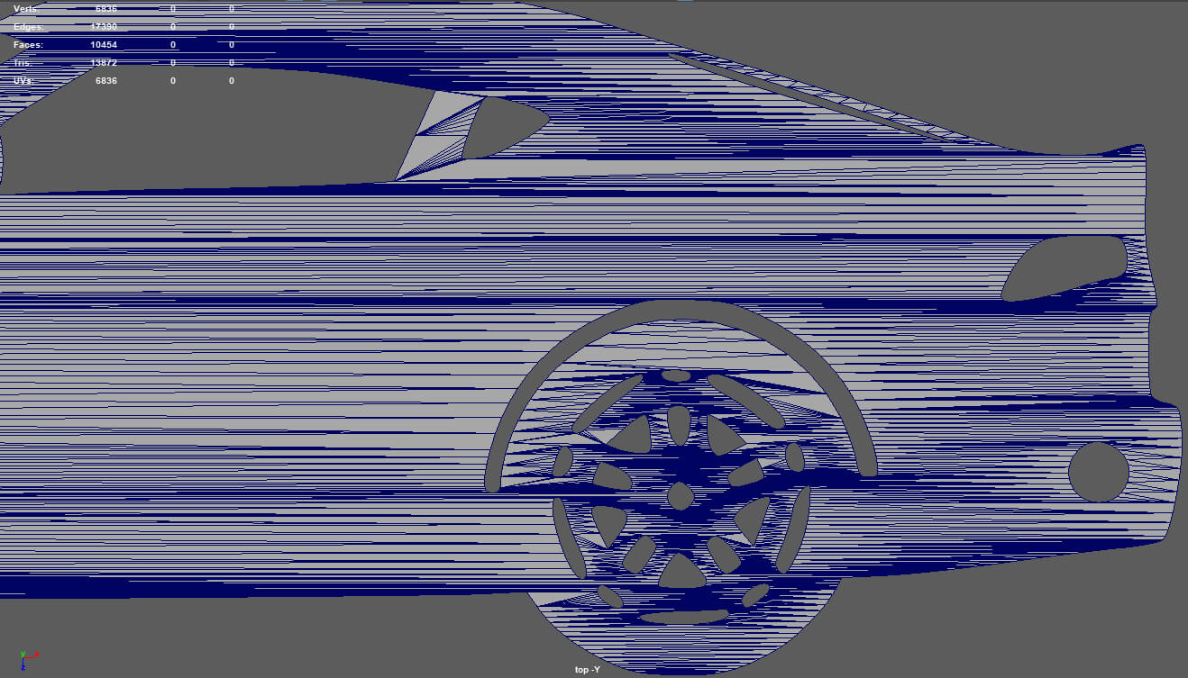 Toyota Supra MK5 Key Ring - 3D Print Model by ViperJr3D