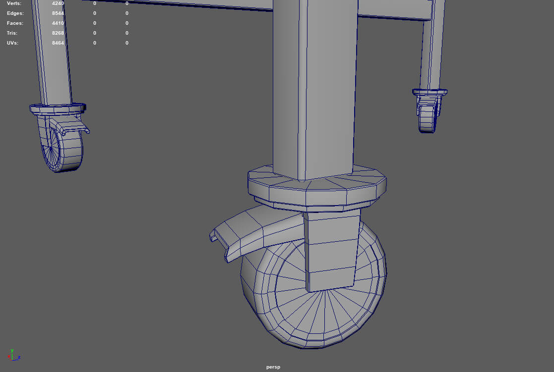 Tray Rack Trolley - 3D Model by ViperJr3D