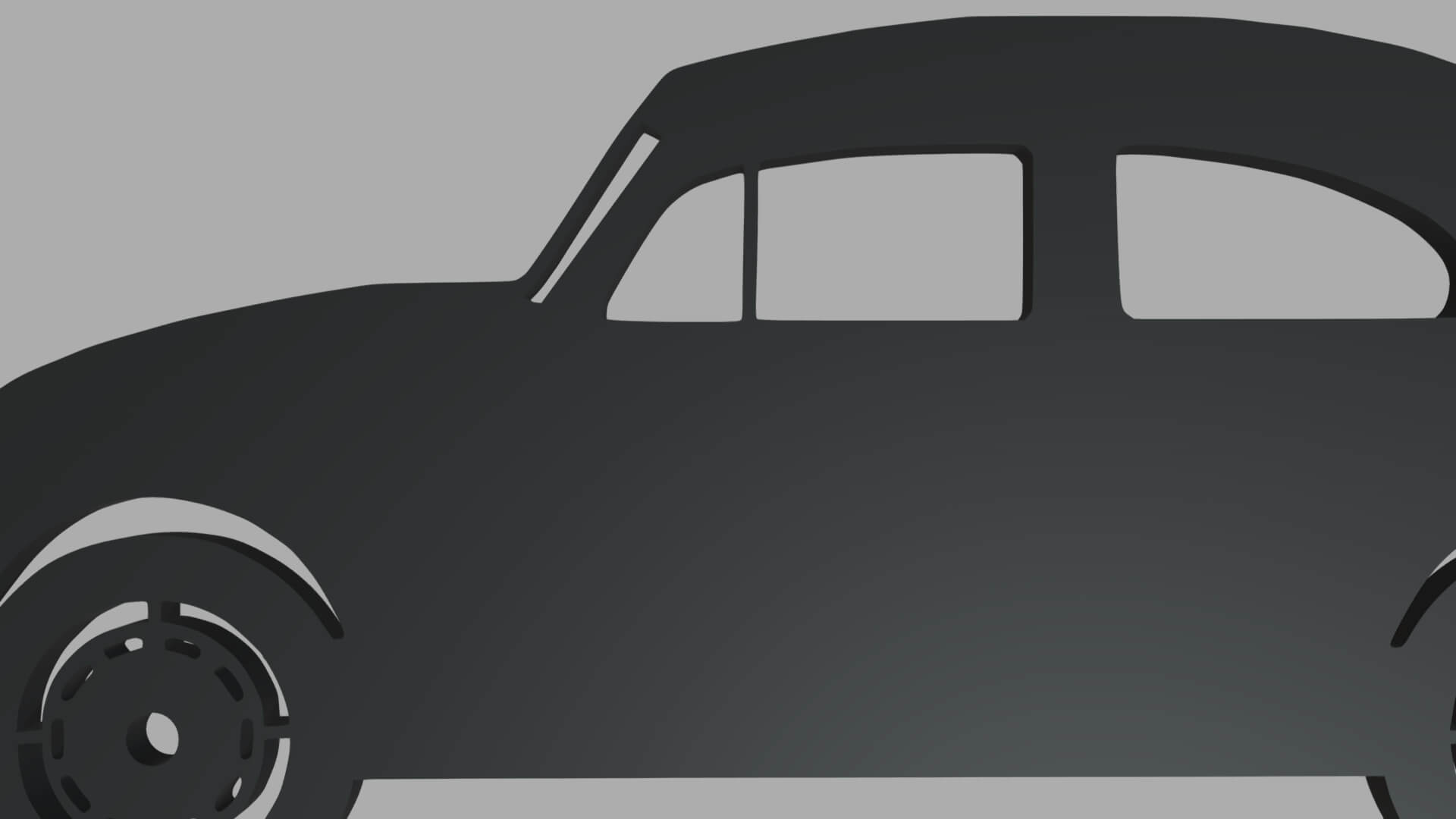 Volkswagen Beetle 1300 1965 Key Ring - 3D Model by ViperJr3D