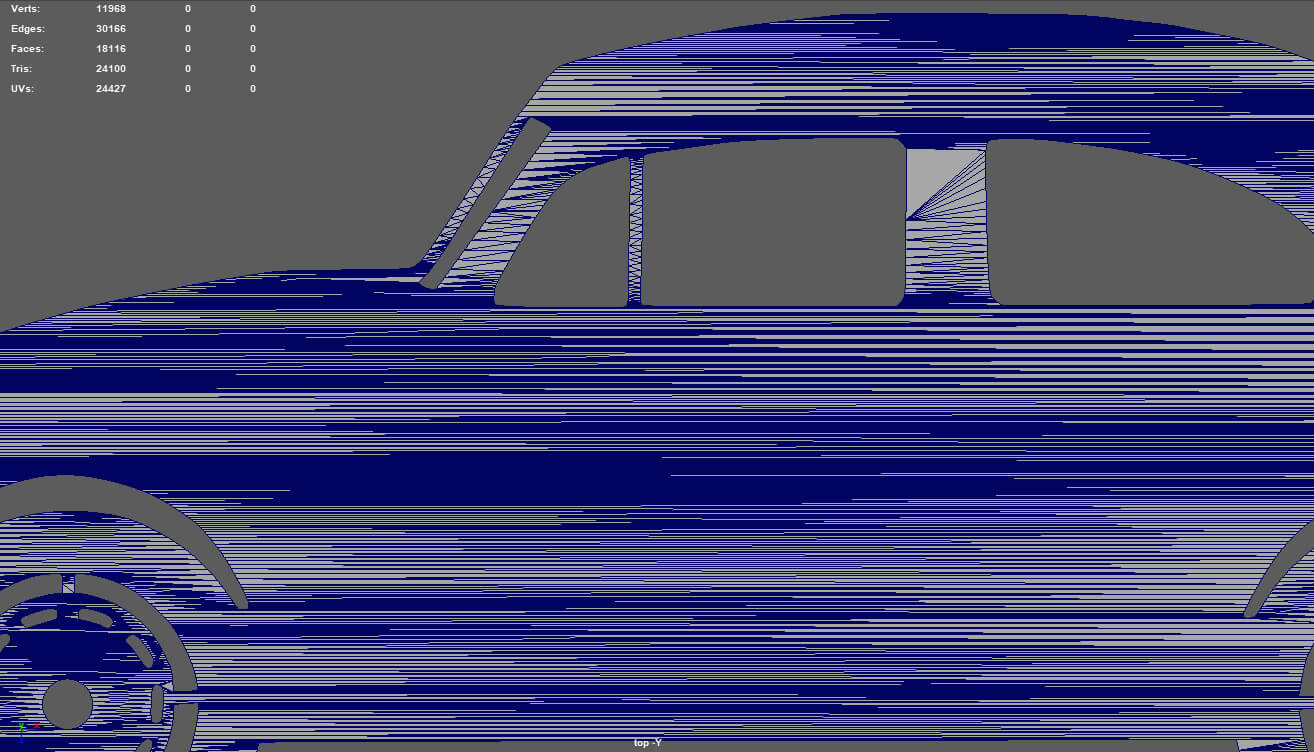 Volkswagen Beetle 1300 1965 Key Ring - 3D Model by ViperJr3D