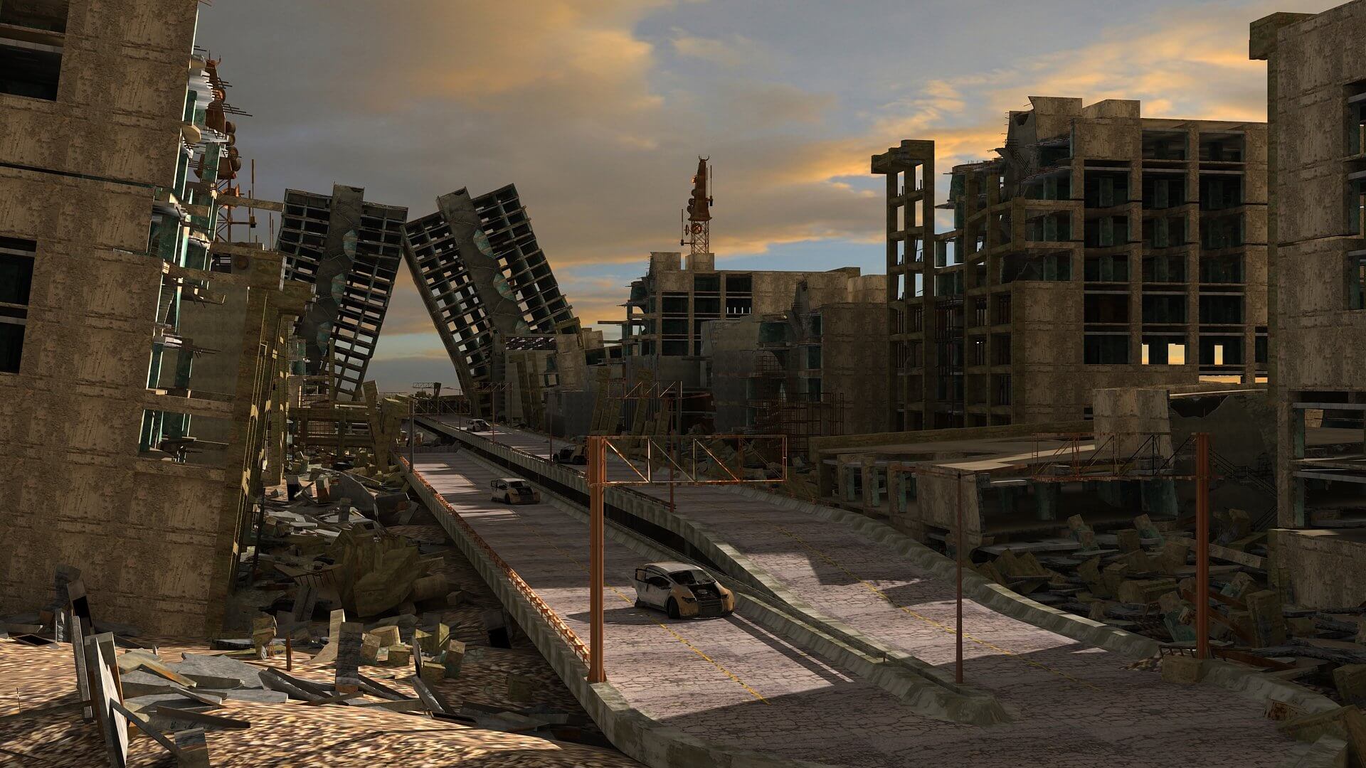 Zombie City Wallpaper