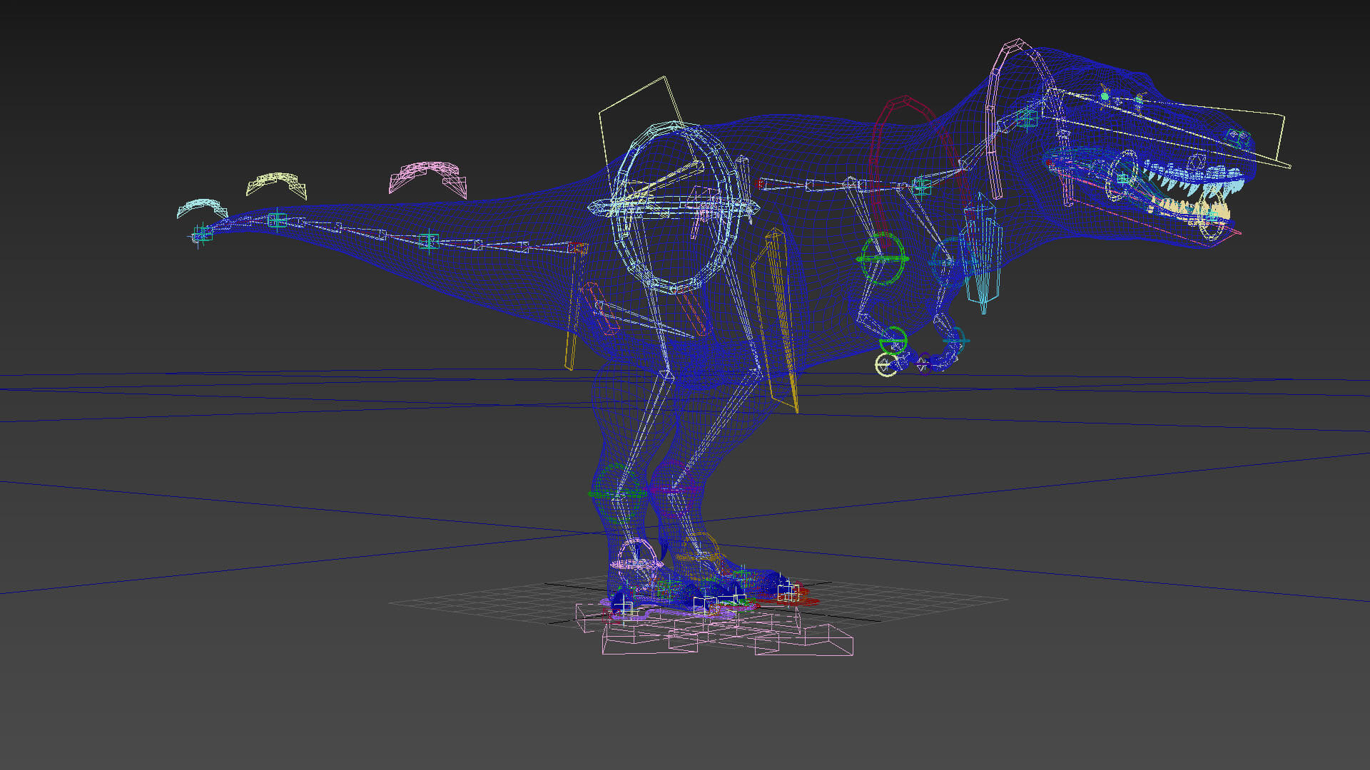 Accurate T Rex 8K - Fully Animated 3D Model by Virtual creator