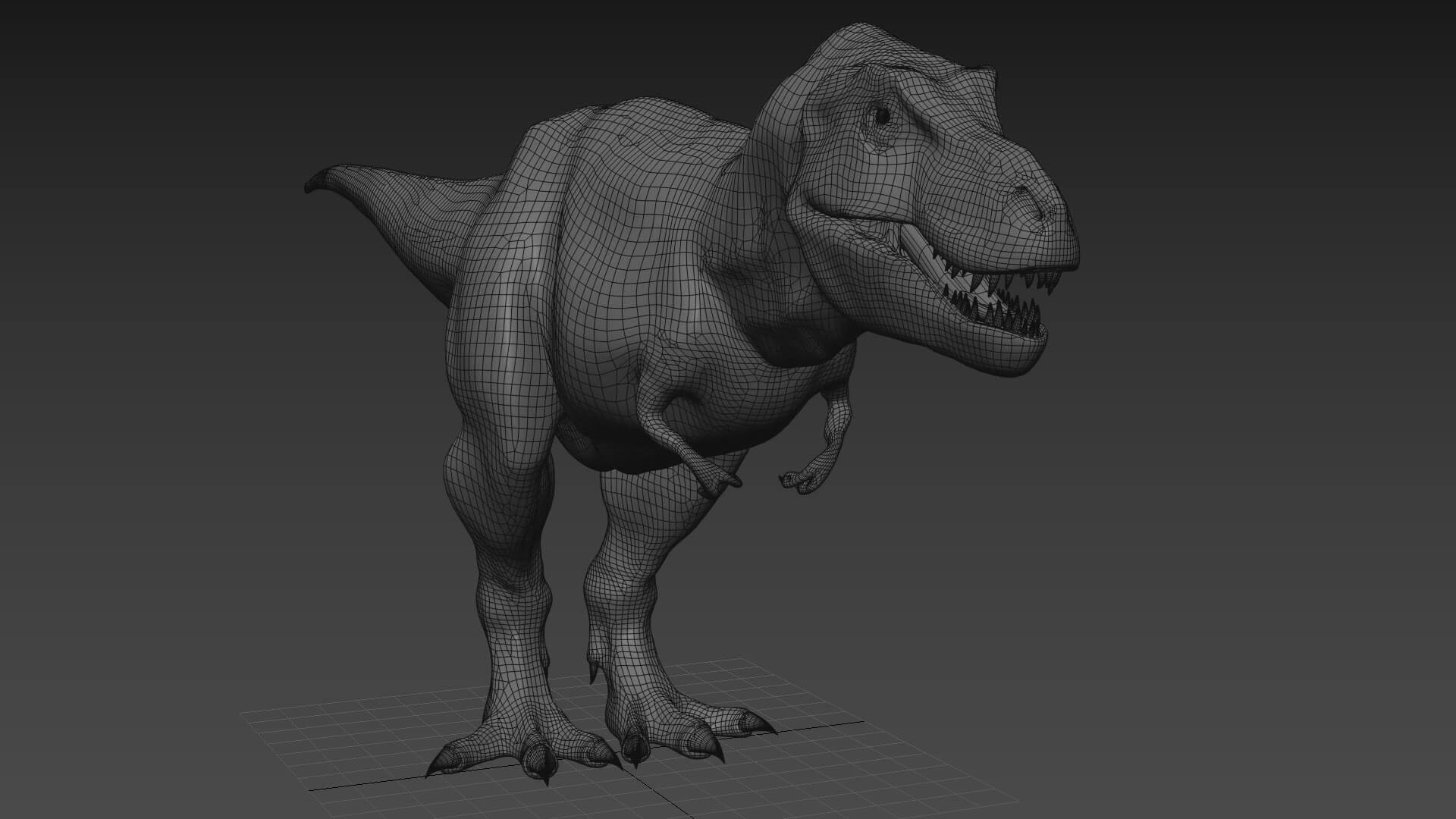 Accurate T Rex 8K - Fully Animated 3D Model by Virtual creator