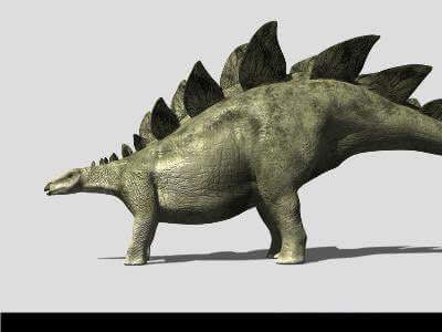 Stegosaur from Jurassic Park - 3D Model by Virtual creator