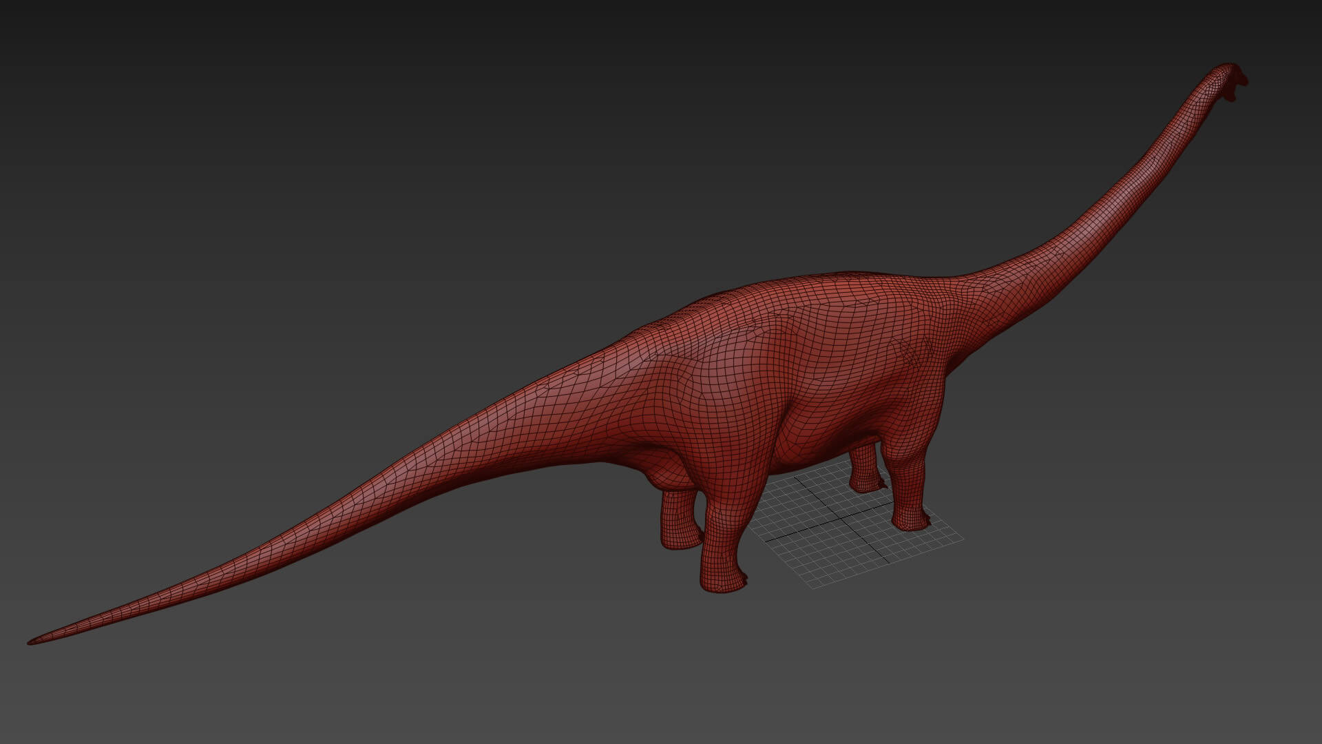 Apatosaur Forever - 8K 3D Model by Virtual creator