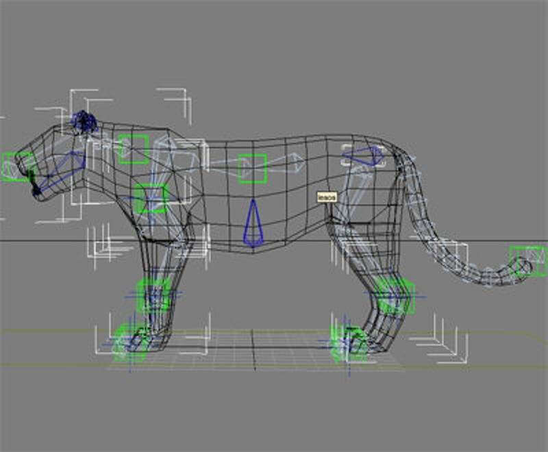 Lioness - 3D Model by Virtual creator