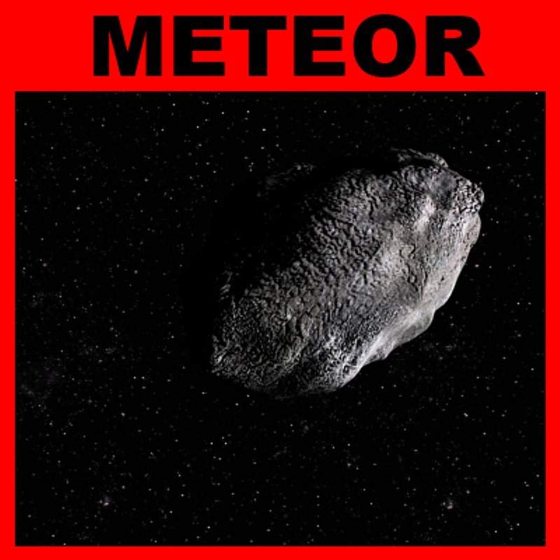 Meteor - 3D Model by Virtual creator