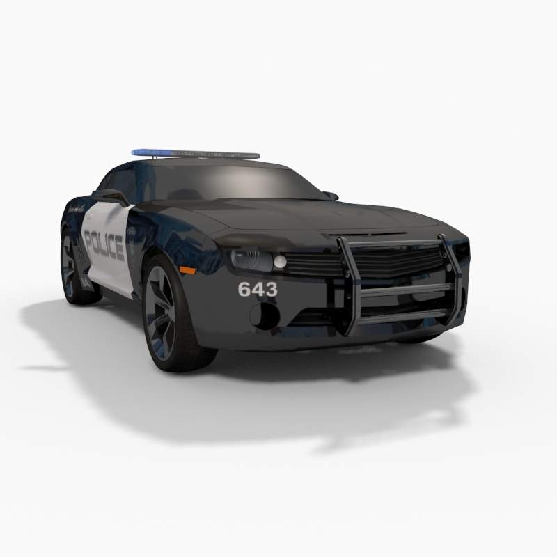 Barricade Decepticon Transformer - 3D Model by Virtual creator
