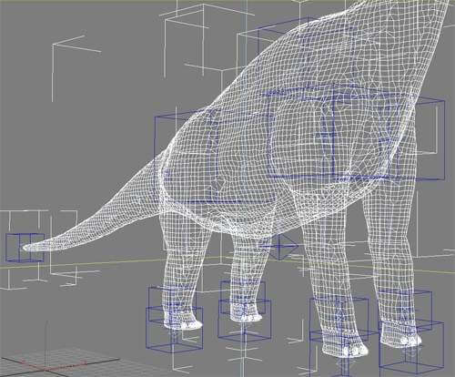 Brachiosaur from Jurassic Park - 3D Model by Virtual creator