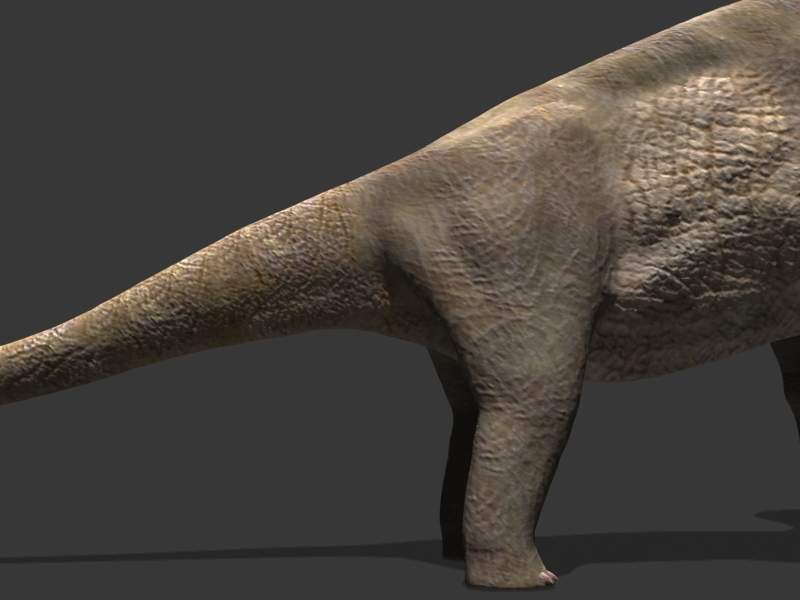 Brachiosaur from Jurassic Park - 3D Model by Virtual creator