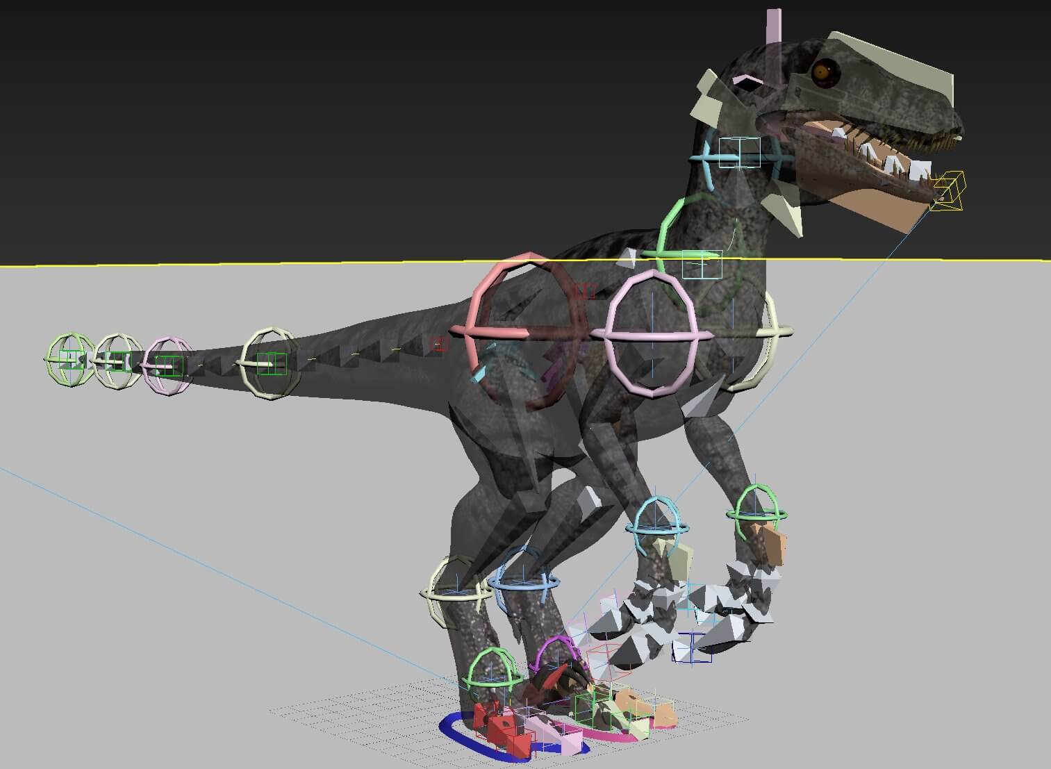 Female Alpha Raptor - 8K 3D Model by Virtual creator