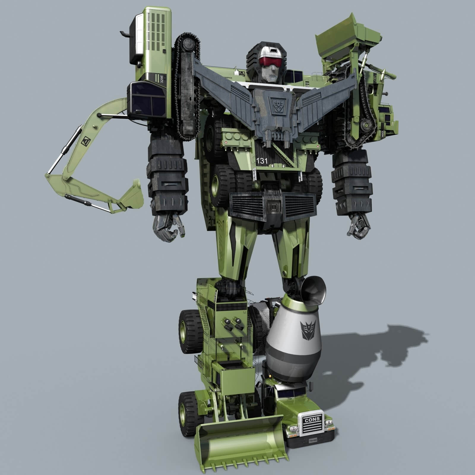 G1 Devastator - 3D Model by Virtual creator