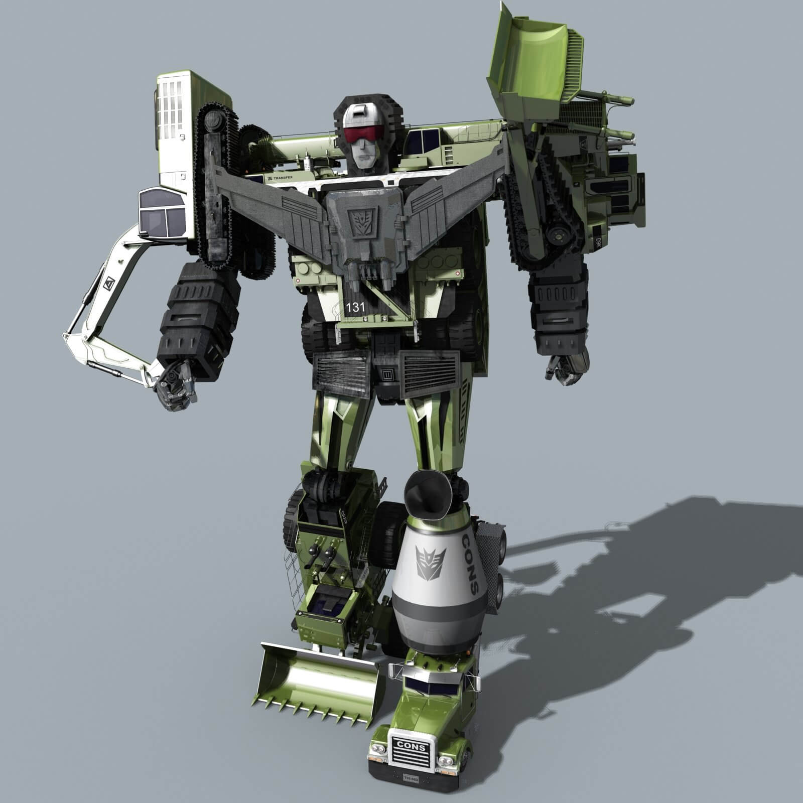 G1 Devastator - 3D Model by Virtual creator