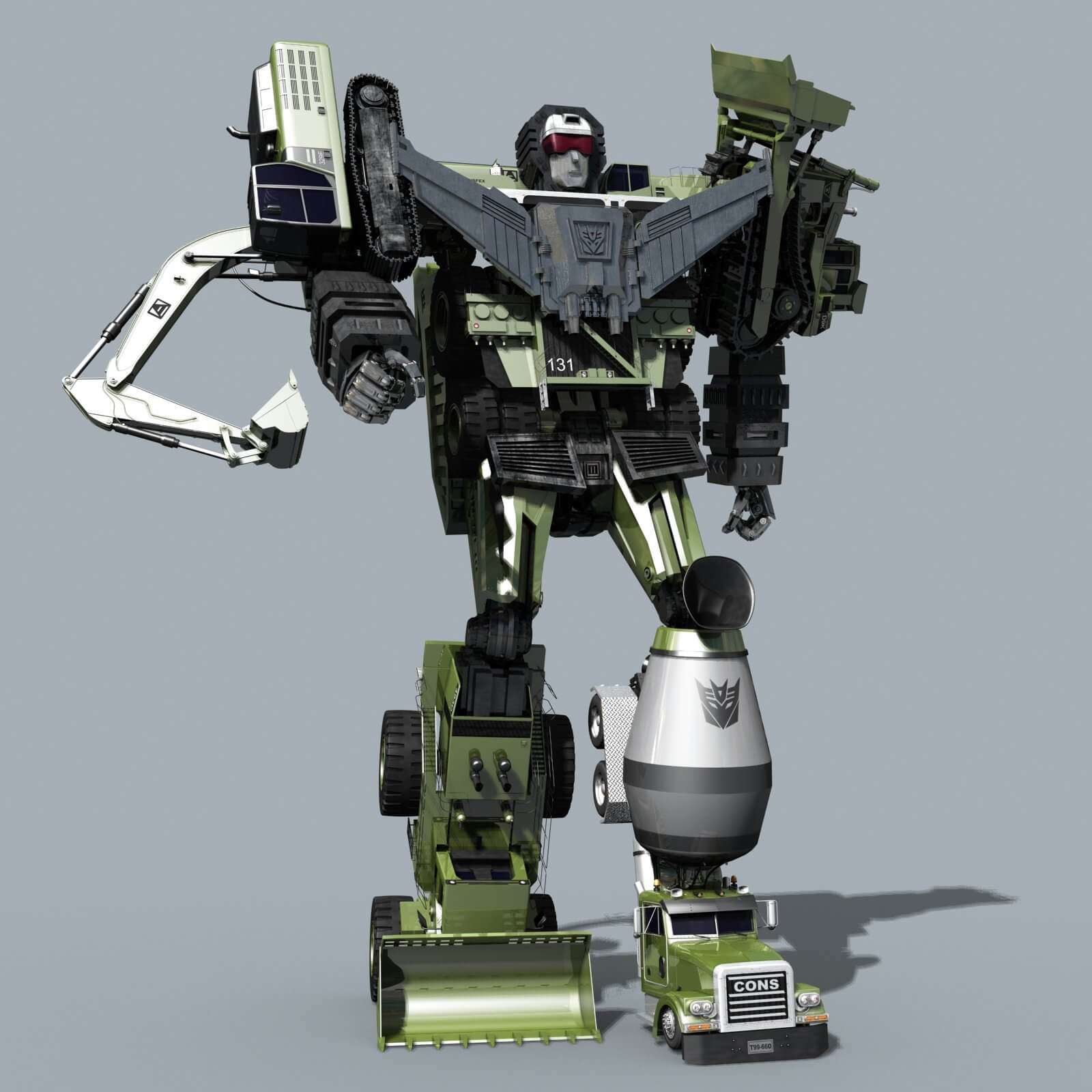 G1 Devastator - 3D Model by Virtual creator