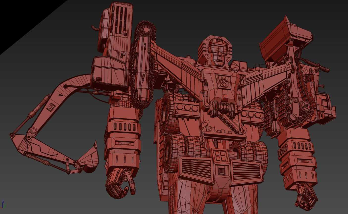 G1 Devastator - 3D Model by Virtual creator