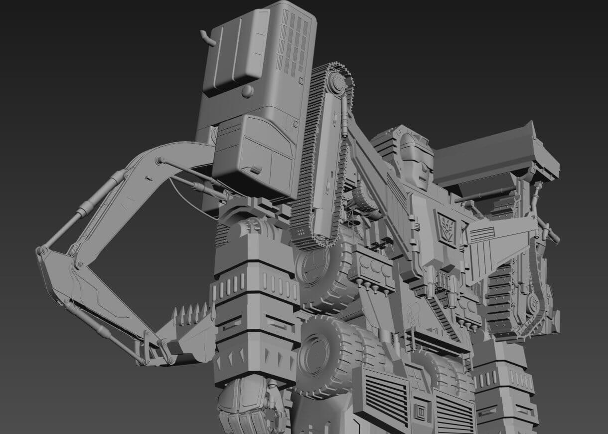 G1 Devastator - 3D Model by Virtual creator