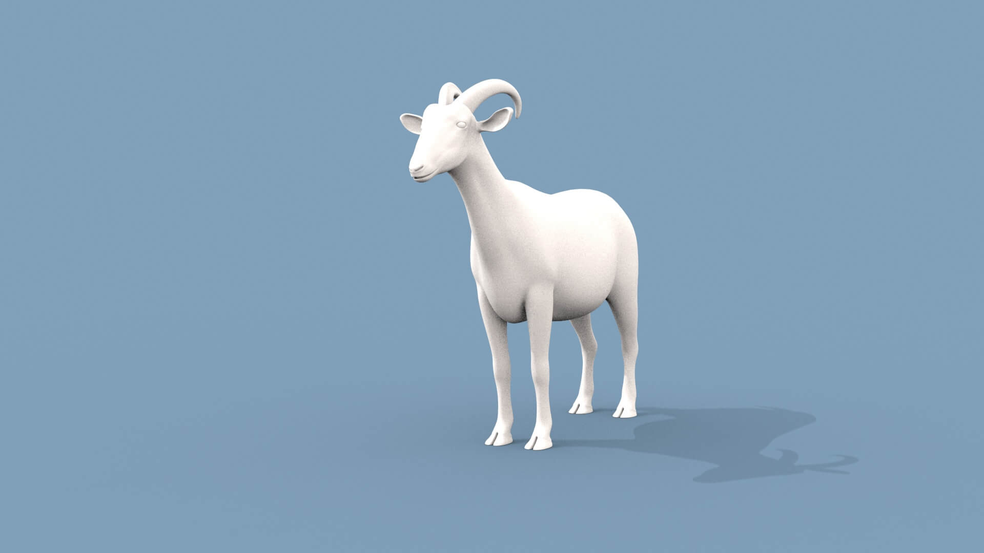 Goat Shape Gota - 3D Model by Virtual creator