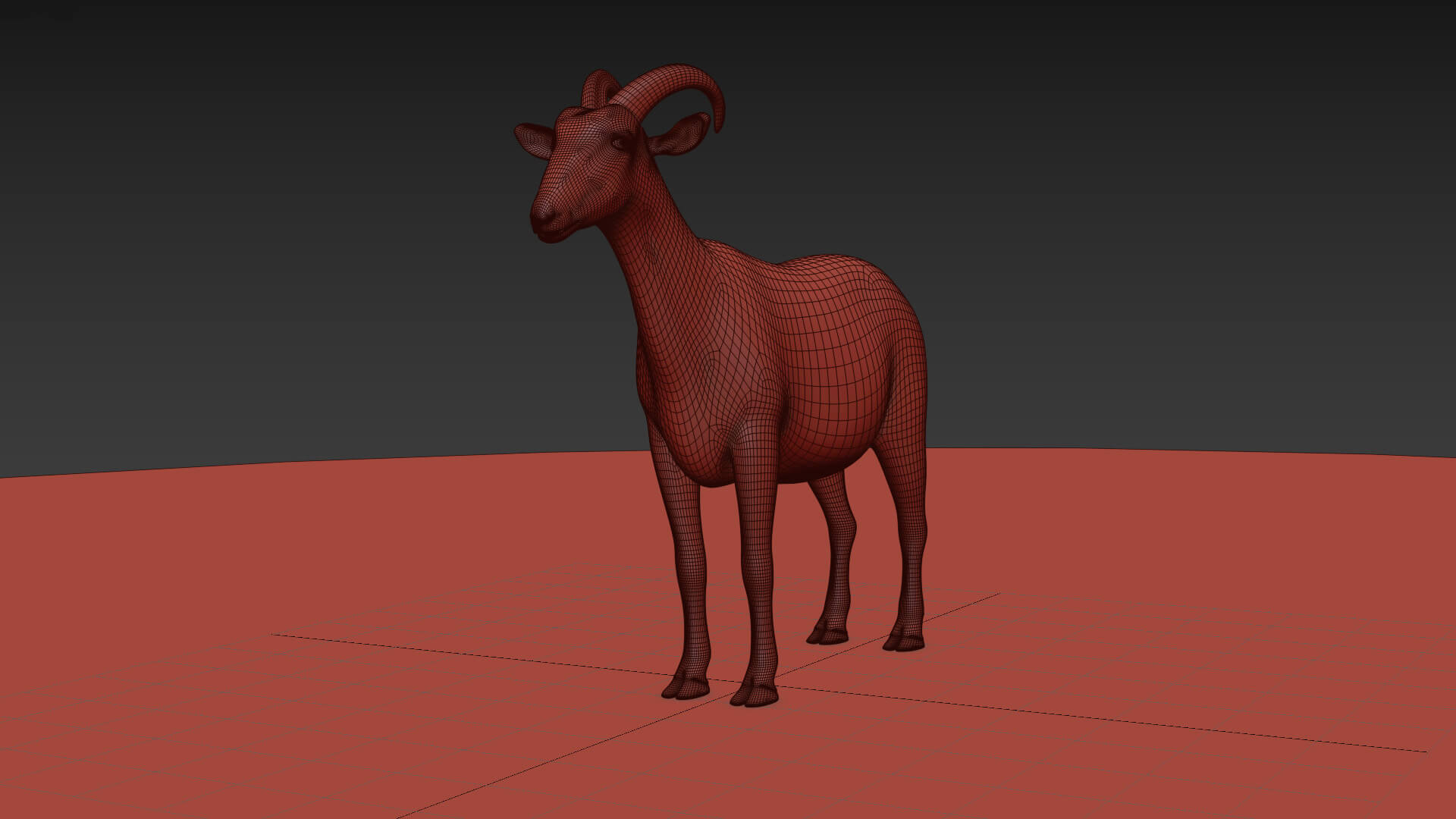 Goat Shape Gota - 3D Model by Virtual creator