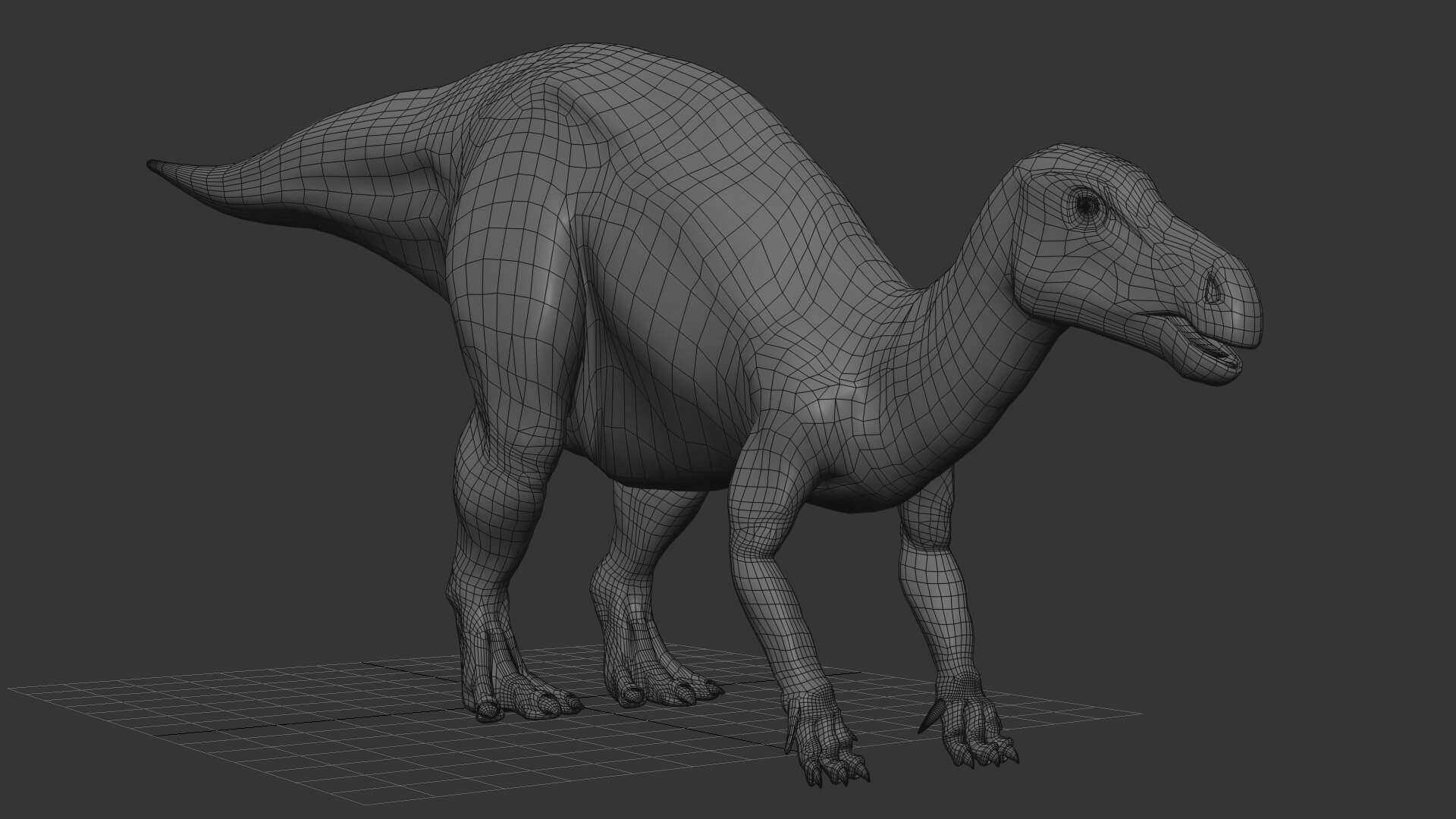 Iguanodon Lives 8K - 3D Animated Model by Virtual creator