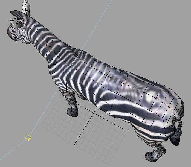 Zebra - 3D Model by Virtual creator