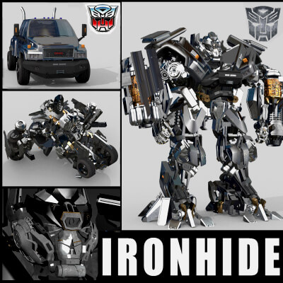 Ironhide Lives on - Animated 3D Model by Virtual creator