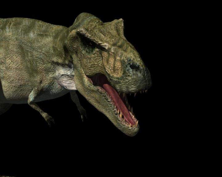 T-Rex from Jurassic Park 3D Model by Virtual creator