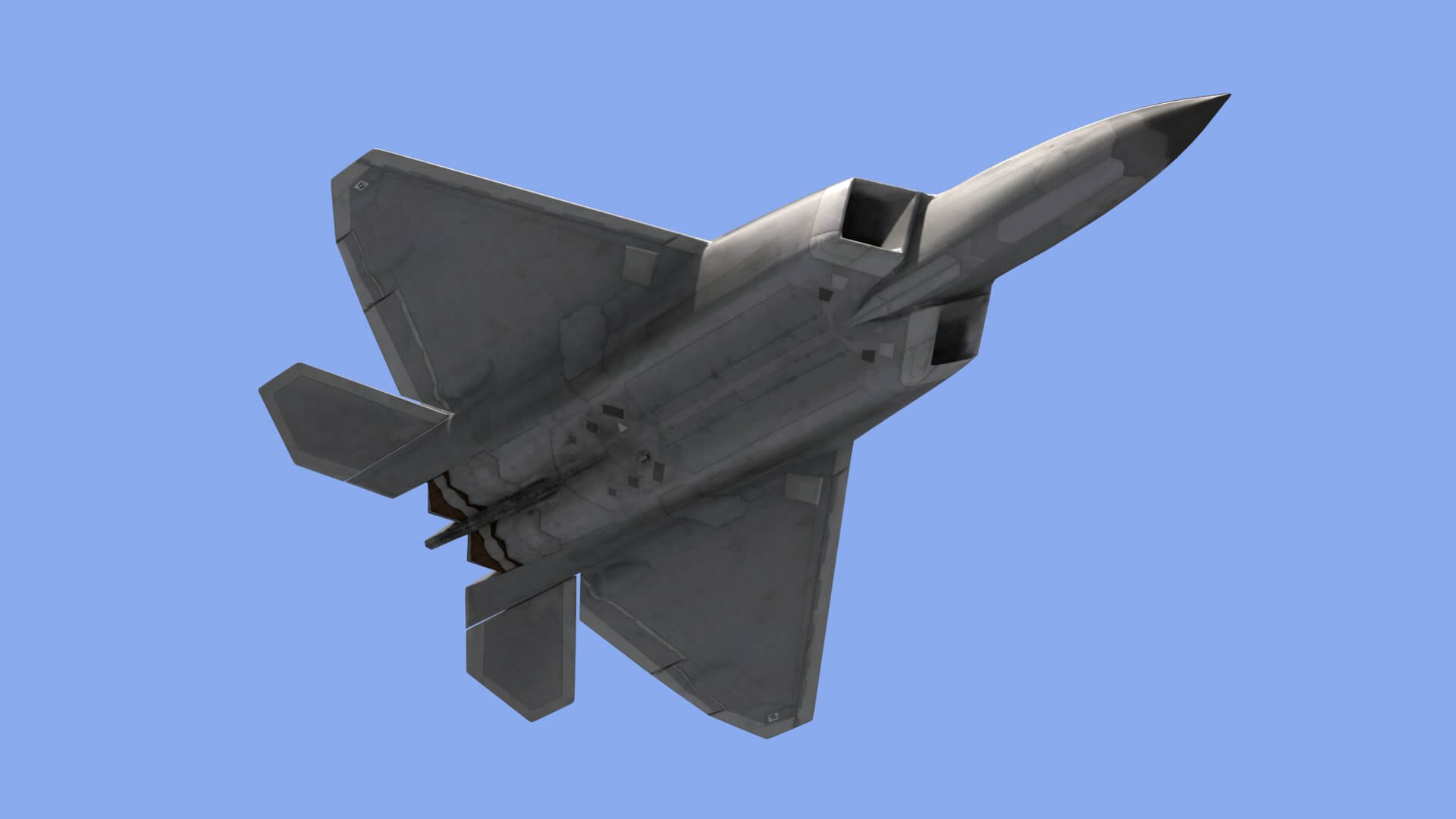F-22 Raptor 3D Model by Virtual creator