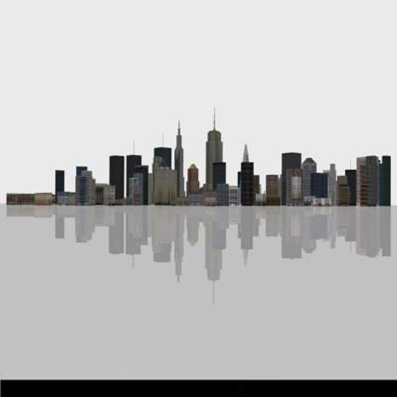 City Buildings - 3D Model by Virtual creator