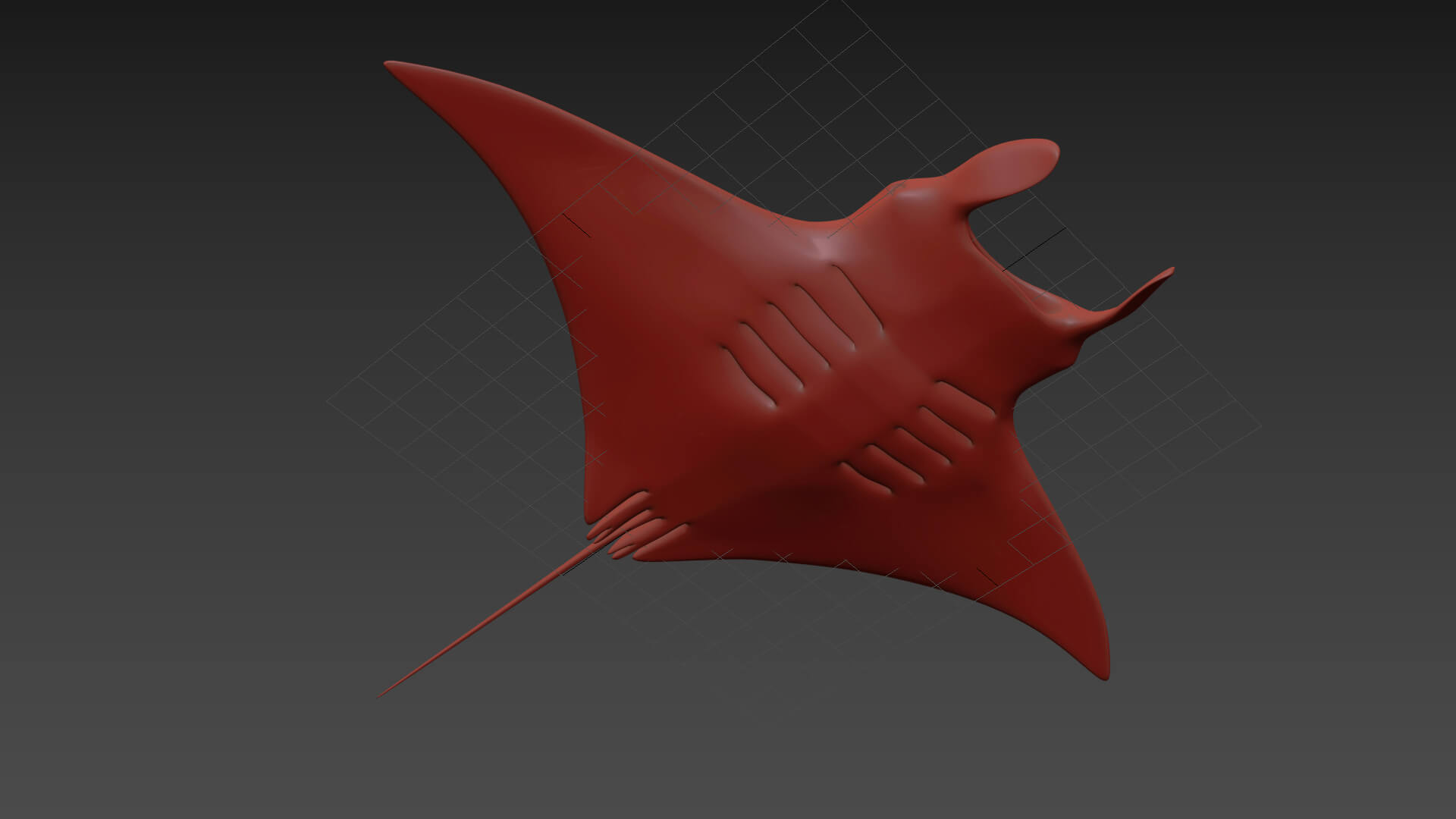 Manta Ray 8K- 3D Animated by Virtual creator