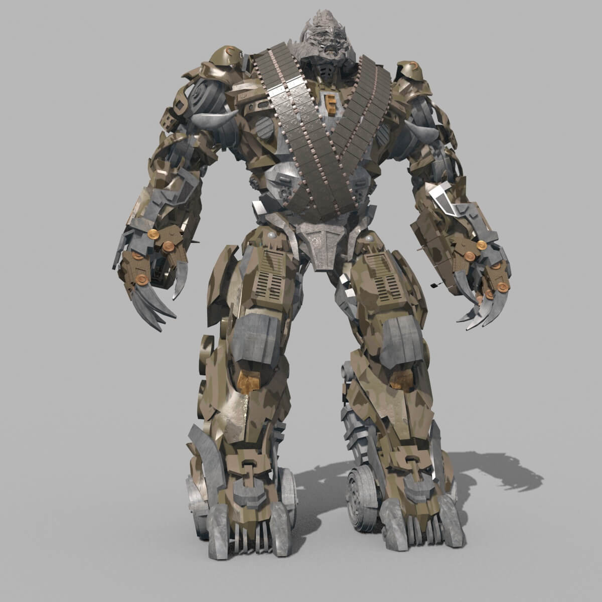 Megatron Ressurection - 3D Animated Transformer Model by Virtual creator