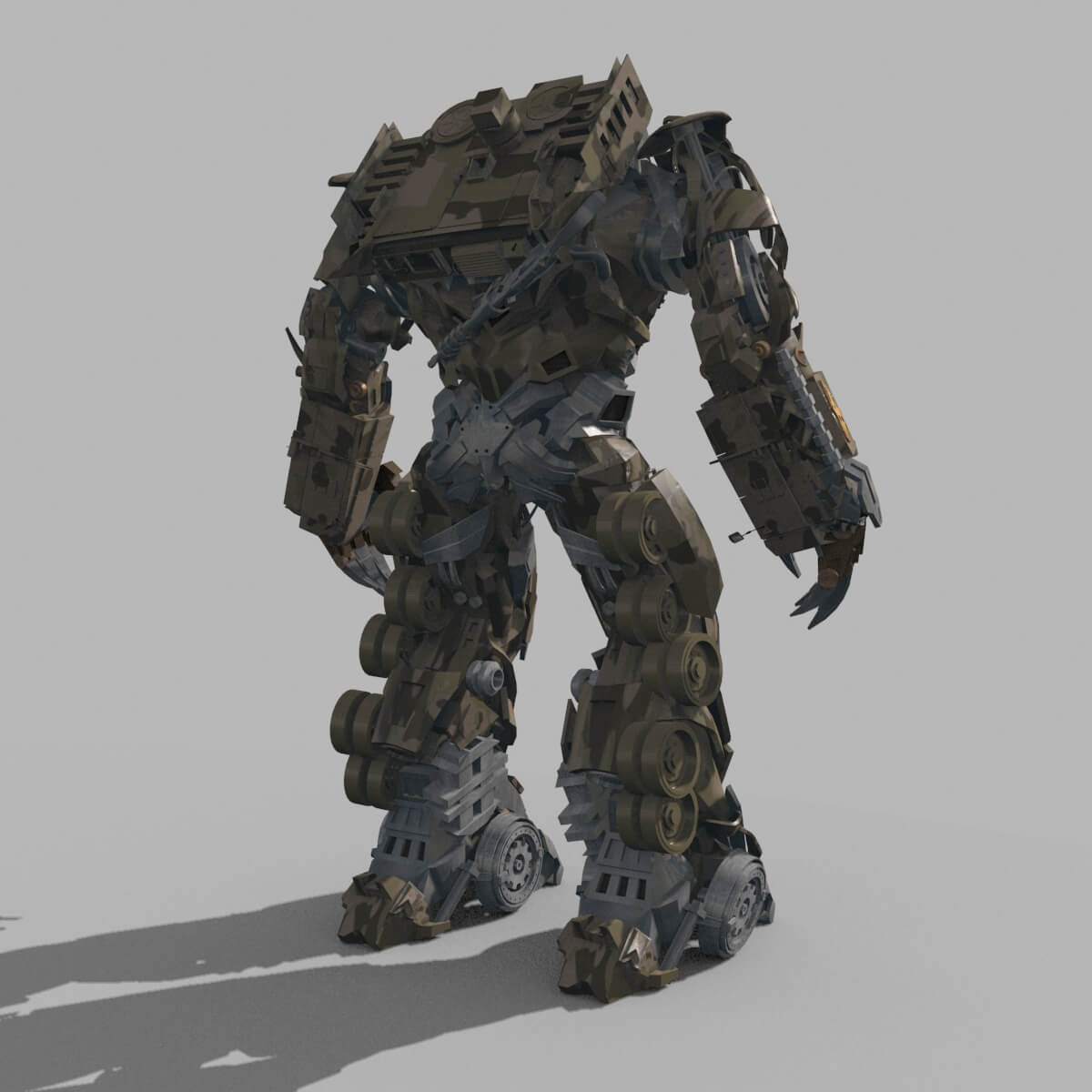 Megatron Ressurection - 3D Animated Transformer Model by Virtual creator