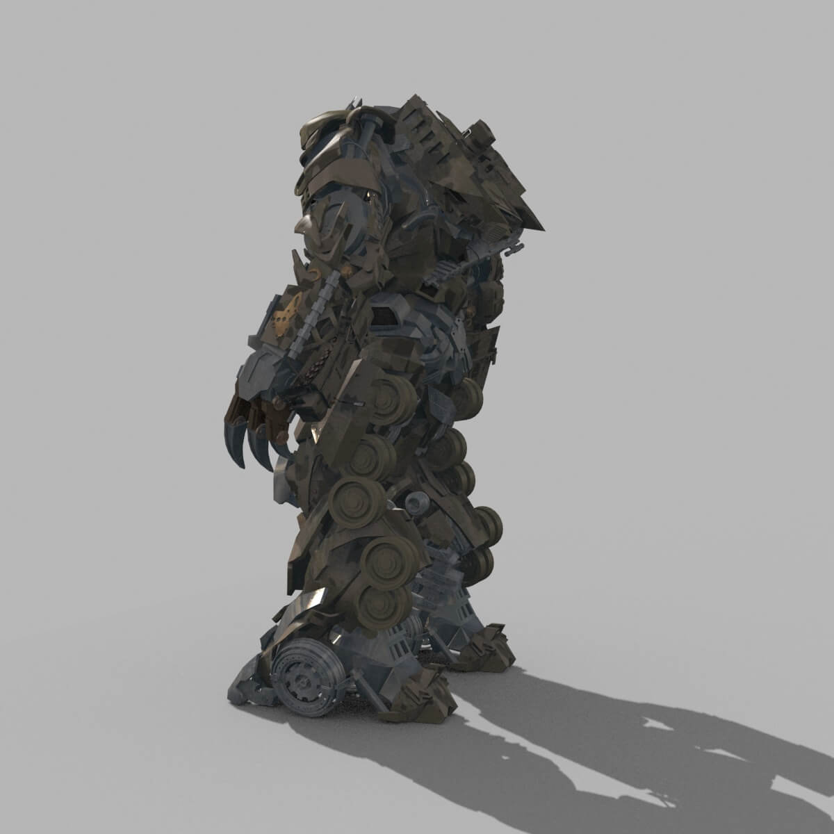 Megatron Ressurection - 3D Animated Transformer Model by Virtual creator