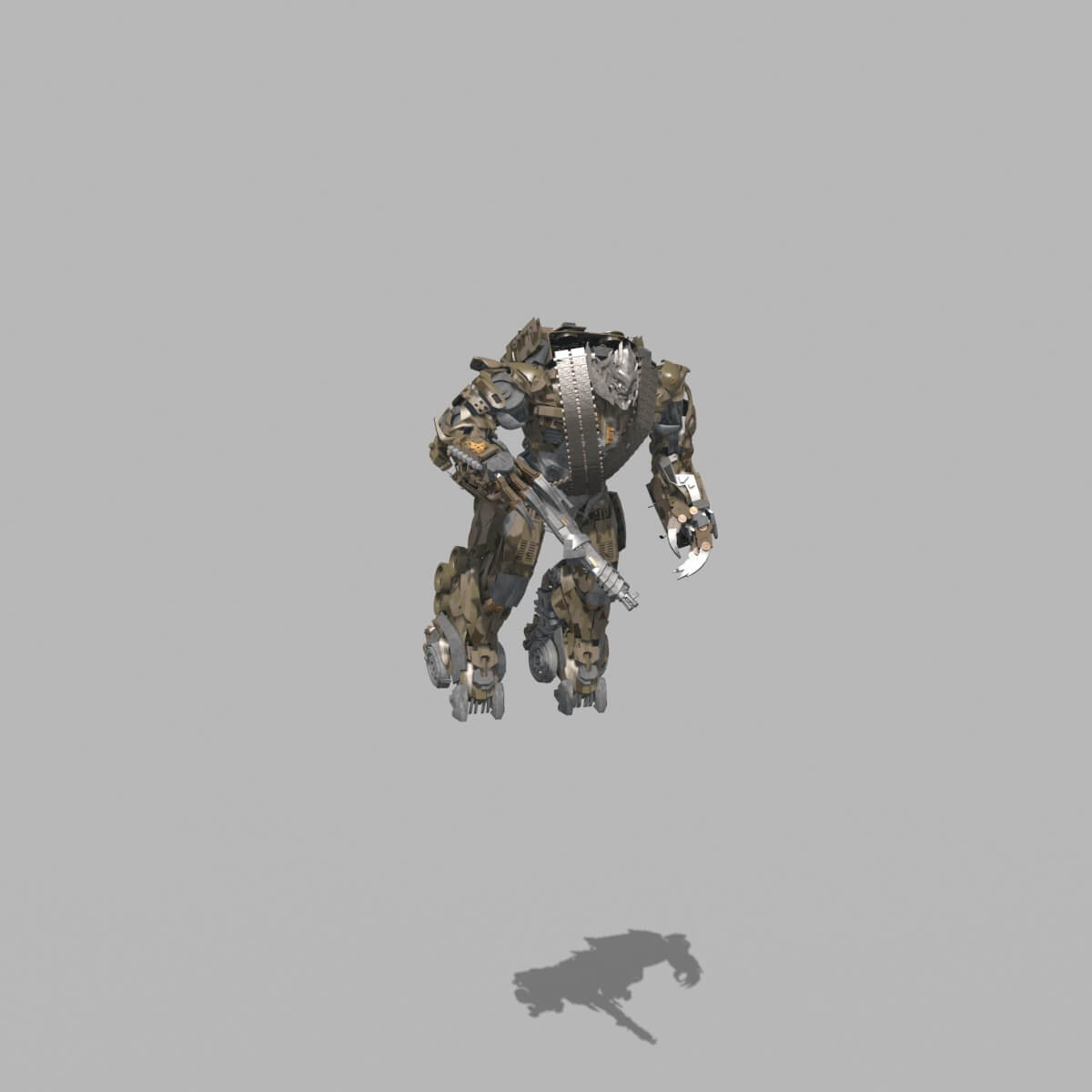 Megatron Ressurection - 3D Animated Transformer Model by Virtual creator