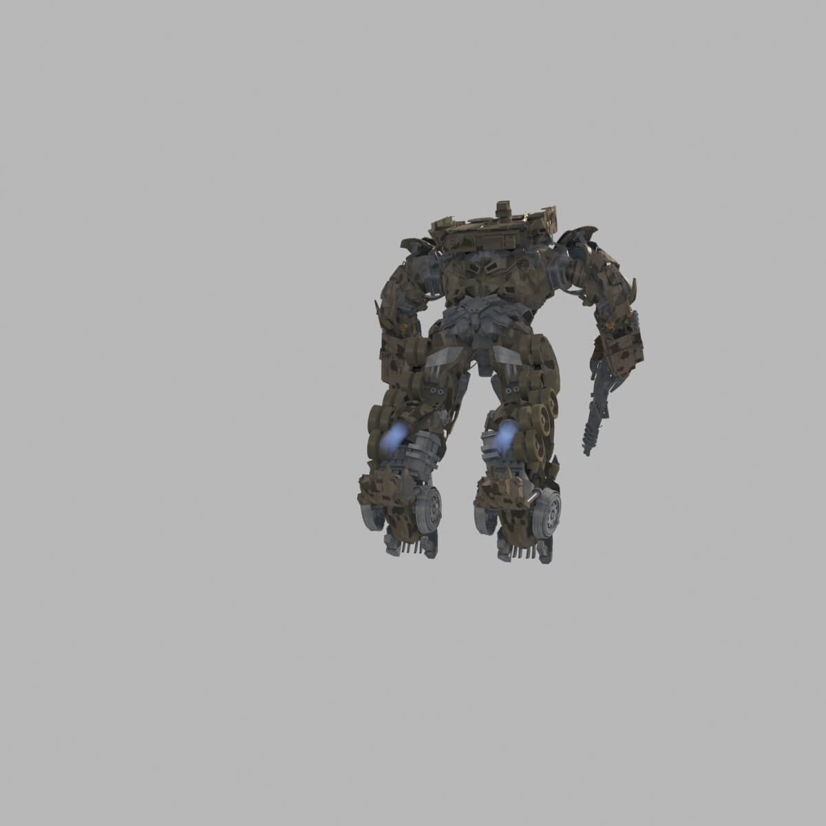 Megatron Ressurection - 3D Animated Transformer Model by Virtual creator
