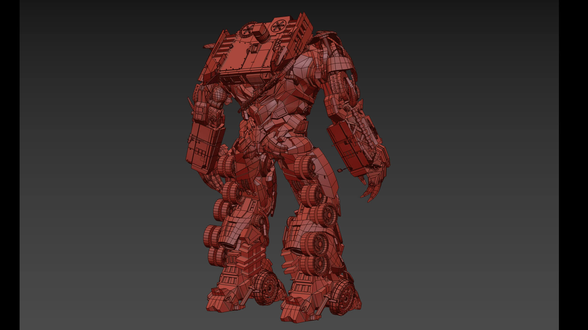 Megatron Ressurection - 3D Animated Transformer Model by Virtual creator