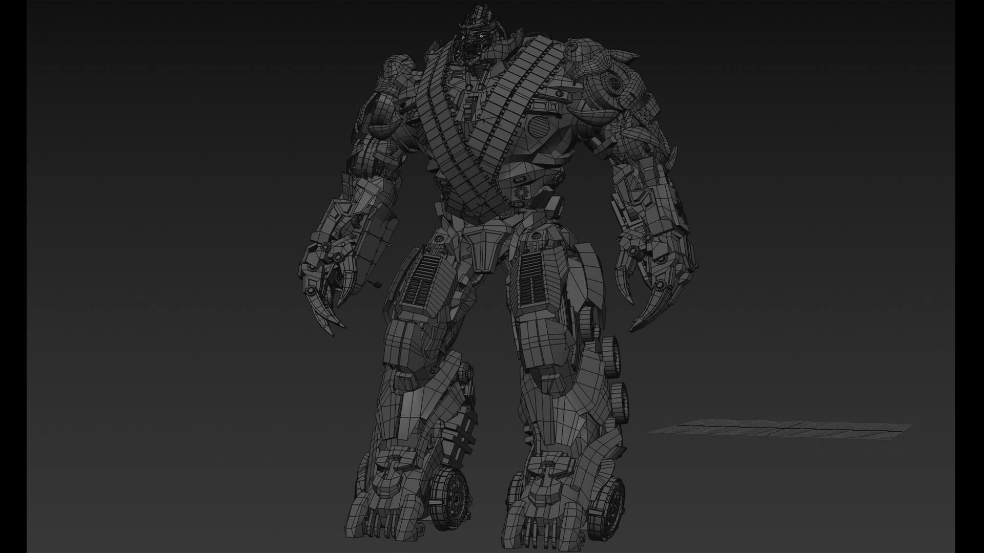 Megatron Ressurection - 3D Animated Transformer Model by Virtual creator