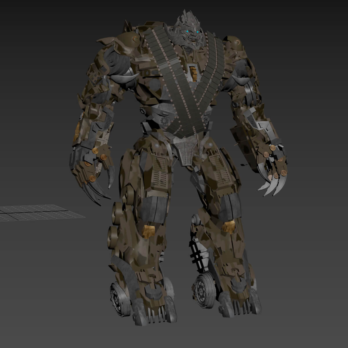 Megatron Ressurection - 3D Animated Transformer Model by Virtual creator