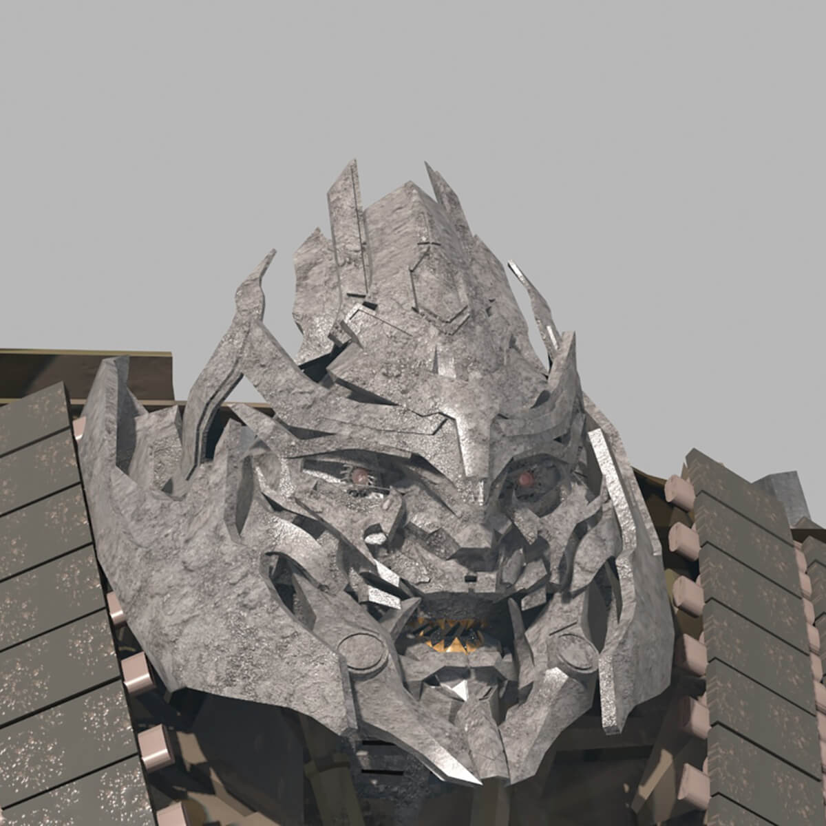 Megatron Ressurection - 3D Animated Transformer Model by Virtual creator