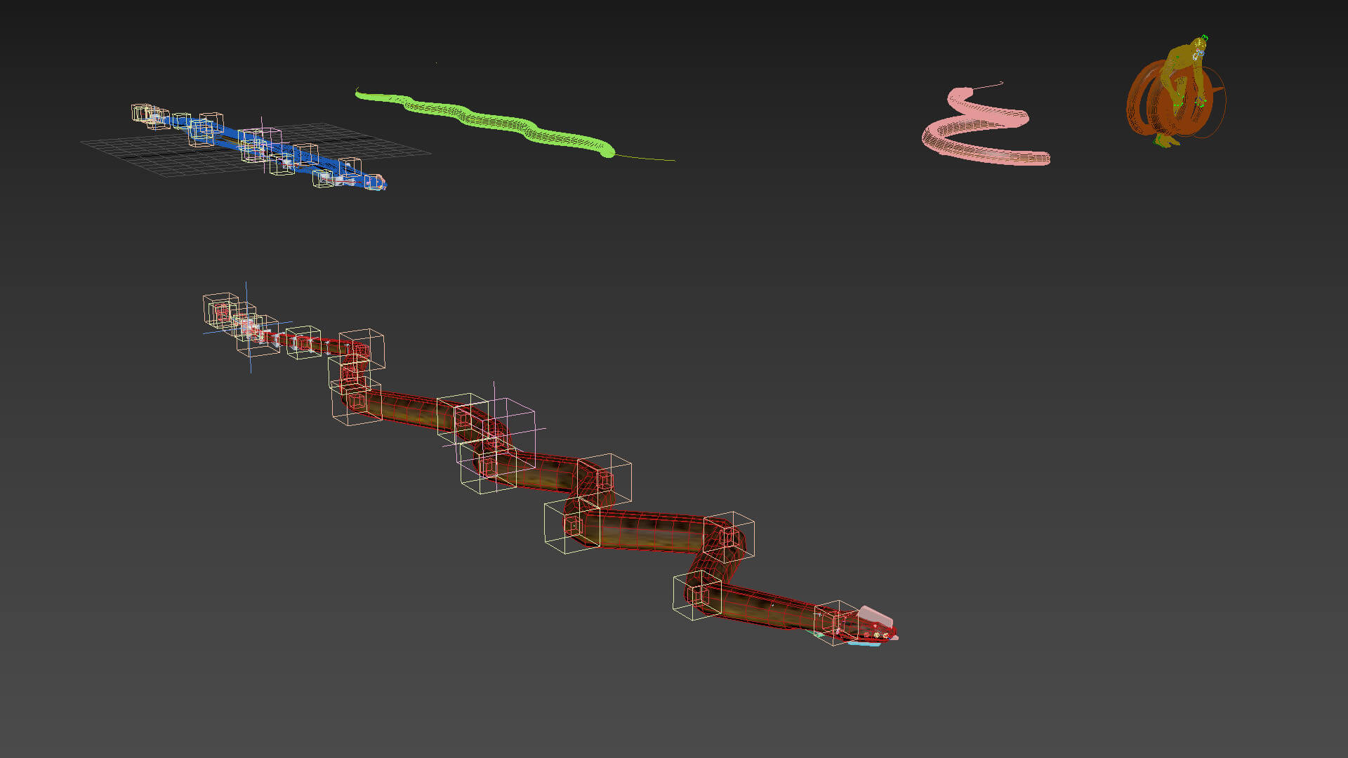 Monstre Anacond 8K - 3D Animated Model by Virtual creator