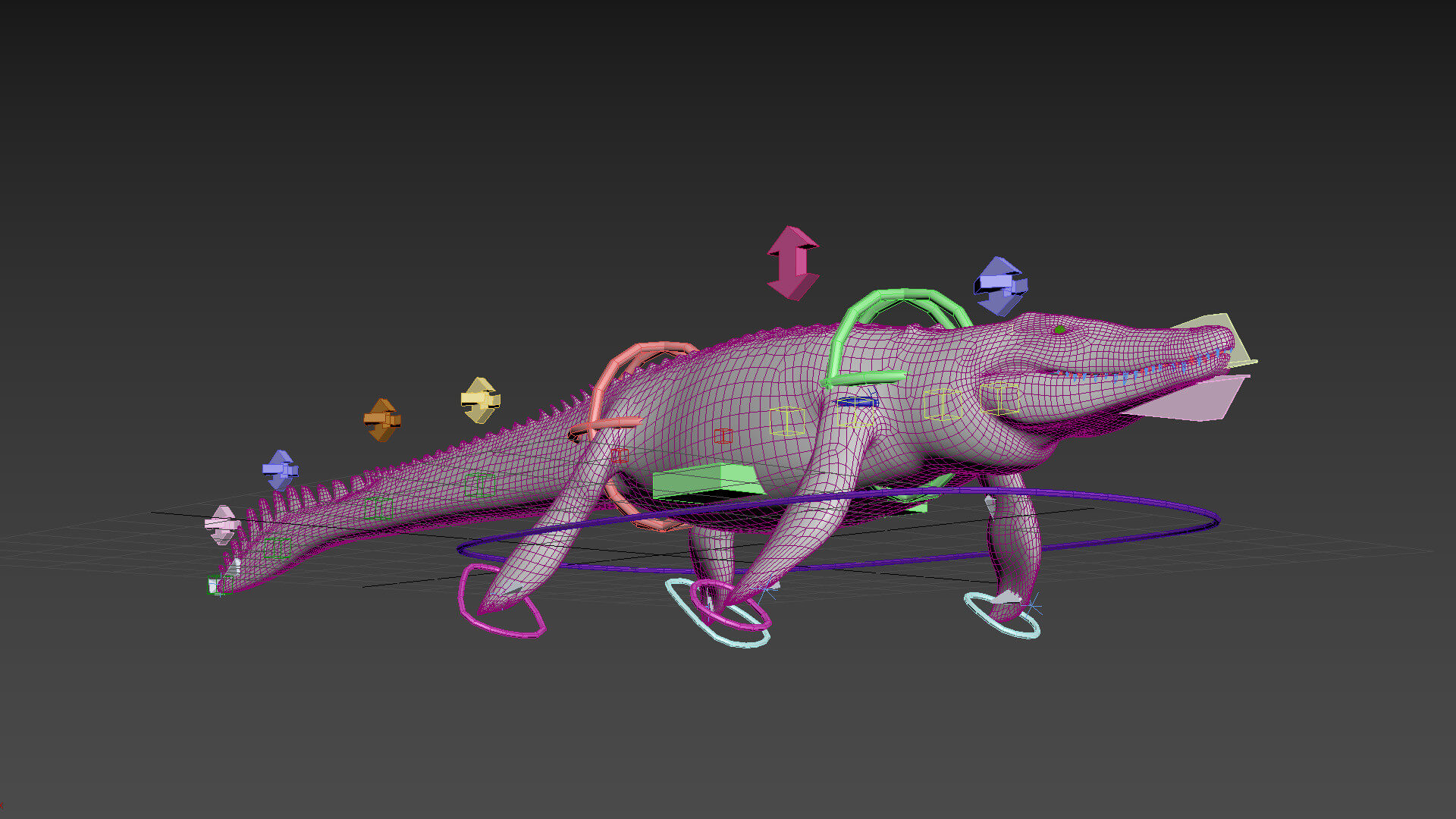 Ancient Marine Reptile - 8K Animated 3D Model by Virtual creator