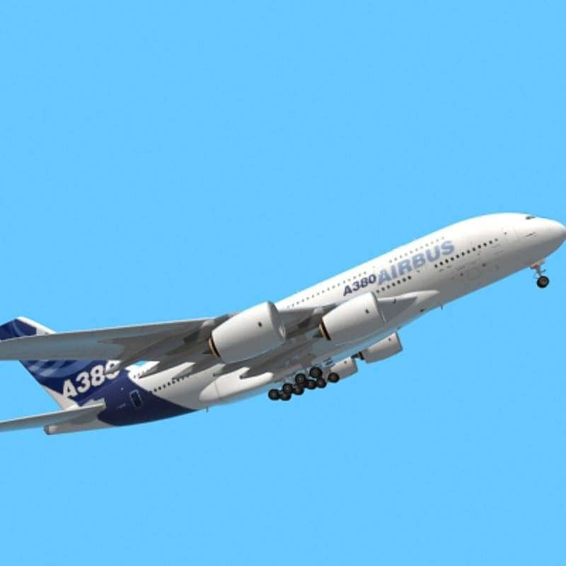 Airbus A380 - 3D Model by Virtual creator