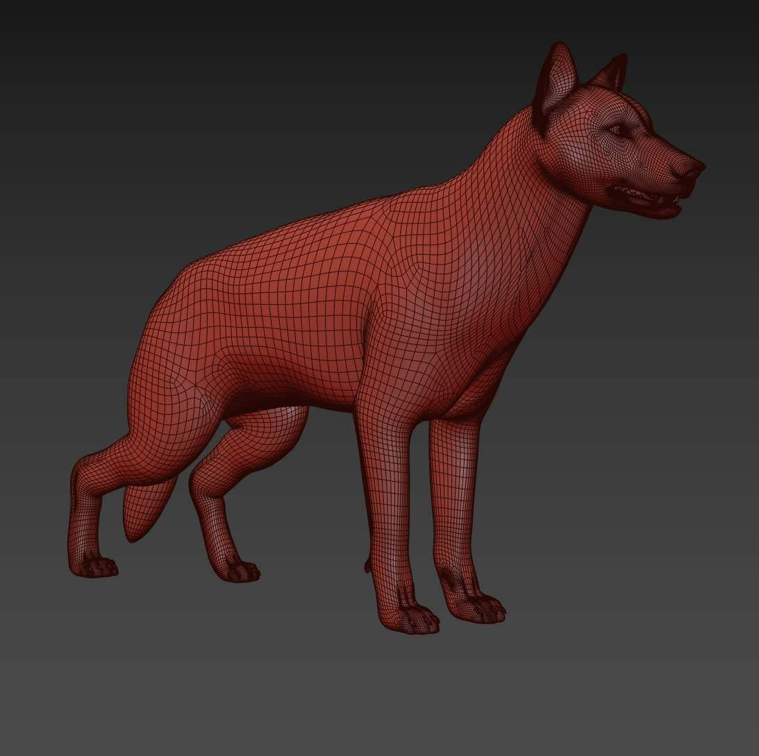 My Dog (German Shepherd) - 3D Model by Virtual creator