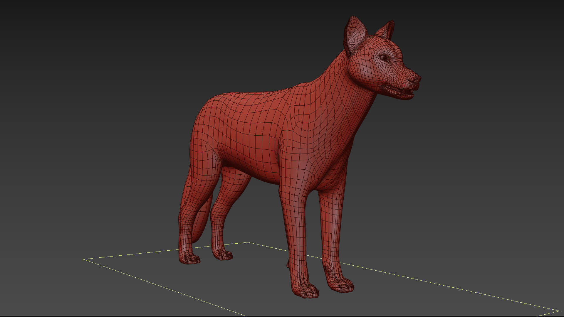 Animated Fox - 3D Model by Virtual creator