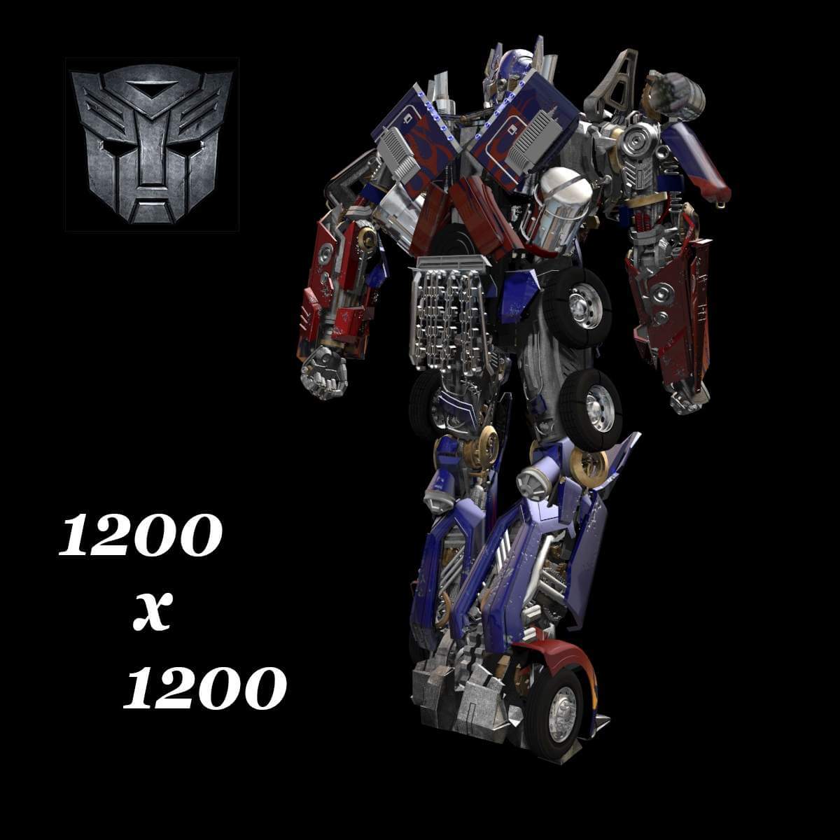 Optimus Prime Alive - 3D Model by Virtual creator